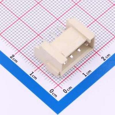 WT396VW-044R-0W 线对板针座 线对板针座 SMD,P=3.96mm,卧贴