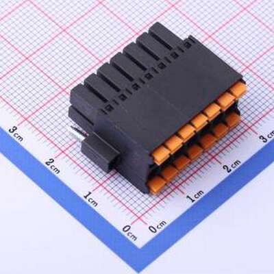 KF2EDGKSM-3.5-2*7P 插拔式接线端子 3.5mm 2x7P 排数:2 每排P数: