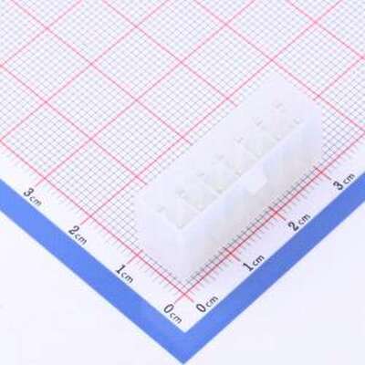 HC-5557-2*7A 线对板针座 2x7P 间距:4.2mm 直插 插件,P=4.2mm