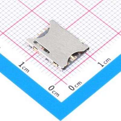 SNO-1440 SIM卡连接器 拔插式 NanoSIM卡 卡座 SMD
