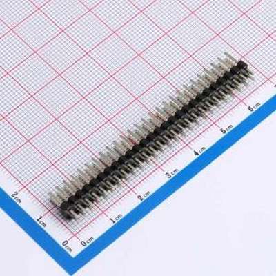 PZ254V-12-52P 排针 排针2.54mm间距 双排 2x26P 直插 方针 插件,