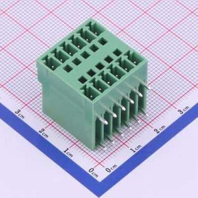KF2EDGRH-3.5-2*6P 插拔式接线端子 3.5mm 弯插,P=3.5mm