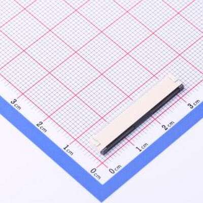 X05A20L54T FFC/FPC连接器 间距:0.5mm P数:54P 翻盖式 下接 SMD,