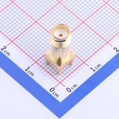 HJ-SMA015 RF射频同轴连接器 SMA 内孔 正脚 插件