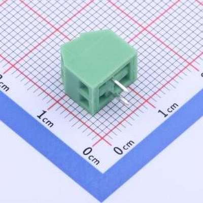 KF127S-3.5-2P 螺钉式接线端子 3.5mm 1x2P 排数:1 每排P数:2 直