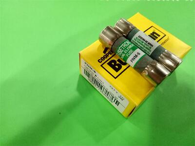 FNM 5 延时保险丝熔断器 BUSS博士曼10X38陶瓷 5A 250V 正品