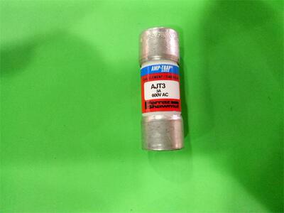AJT 3 AMP TRAP法国罗兰原装进口延时熔断器 22X58MM 3A 600V全新