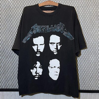METALLICA金属乐队摇滚短袖t恤