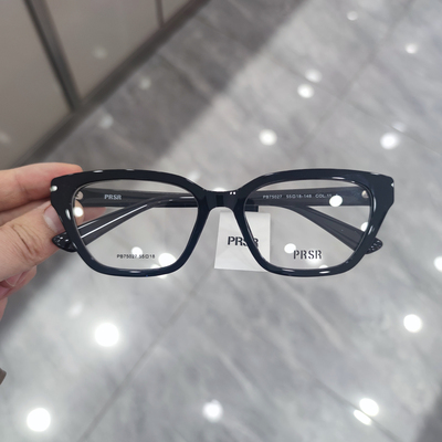 帕莎2025新品眼镜框男近视女素颜显瘦黑色大框防蓝光眼镜PB75027