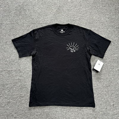 Nike/耐克SB刺绣男女情侣款手绘涂鸦宽松纯棉短袖T恤 FZ5282-010