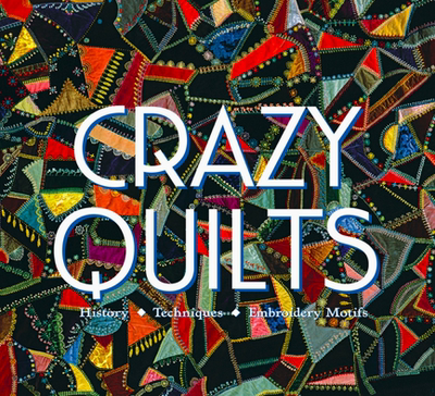 Y238拼接艺术刺绣图案历史Crazy Quilts History Embroidery