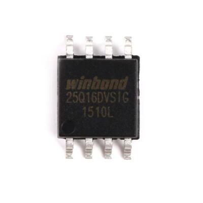 全新原装 W25Q16JVSSIQ SOP-8 16Mbit串行闪存/双和四SPI/FLASH