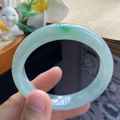 4.16批1842号53.8-12.3-7.9正圈飘翠绿！绿意葱葱的色彩！