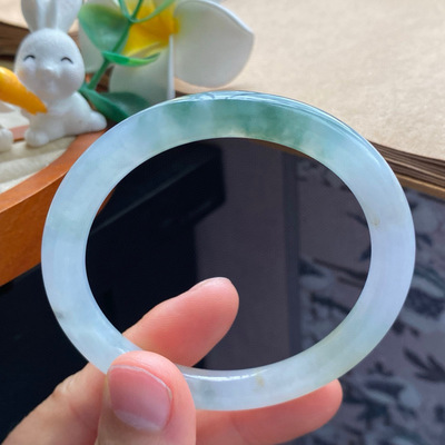 3.23批896号54.8-7.5-7.7！圆条！冰飘花果冻镯！