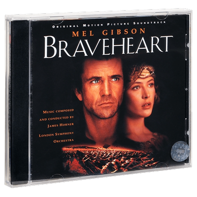 【进口德版】詹姆斯·霍纳《勇敢的心 Braveheart》电影原声带CD