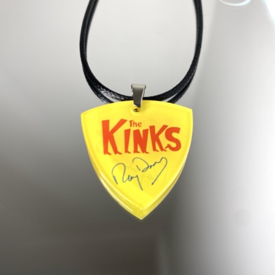 奇想乐队The Kinks周边吉他拨片项链配饰专辑欧美摇滚徽章英伦