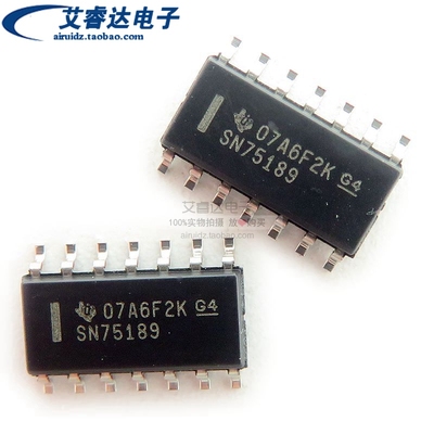 全新原装 SN75189DR SN75189 贴片 SOP14 RS-232接口芯片 IC