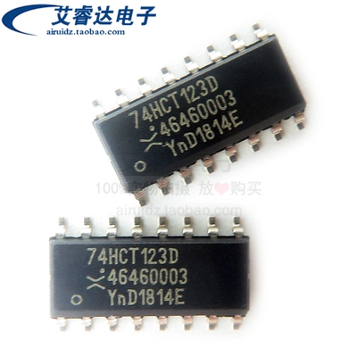 全新原装 74HCT123D,653 74HCT123D SOP16贴片 施密特触发器芯片