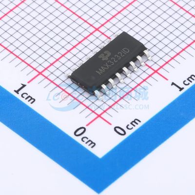 3V至5.5V 250kbps RS-232收发器 MAX3232ID SOP-16 RS232芯片 全