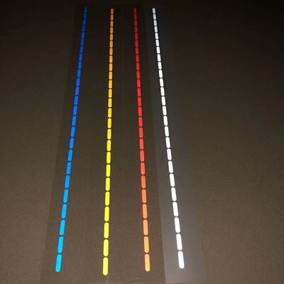 电动贴花虚线线条装饰反光贴