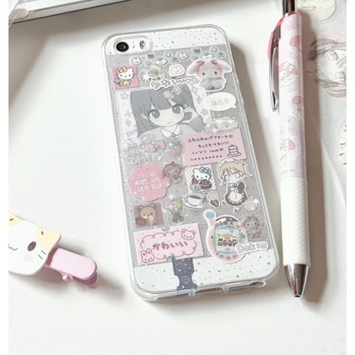 趣味公仔比心女孩适用15苹果14ProMax手机壳iPhone12全包17可爱13Pro软15Promax防摔11保护套16女Xsmax软5/6s