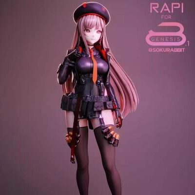 DAZ资源 Rapi For G8F And G8.1F卡通美少女体型,发型,服装合集IM