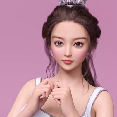 DAZ资源  Ruka for Genesis 9  亚洲少女体型 (仅体型) 非IM格式