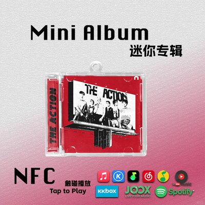 BOYNEXTDOOR迷你专辑The Action明宰铉门童周边礼NFC钥匙扣挂件CD