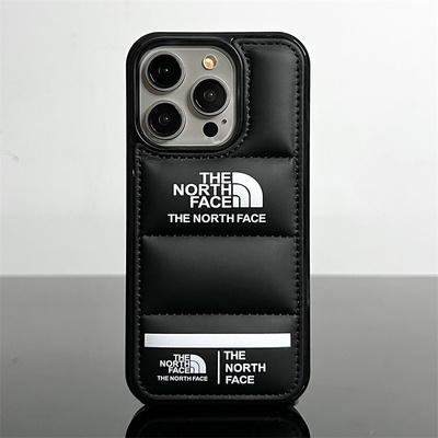 适用苹果羽绒服大孔手机壳