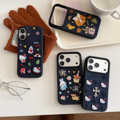 米菲兔kt猫枫叶小熊雪人手机壳