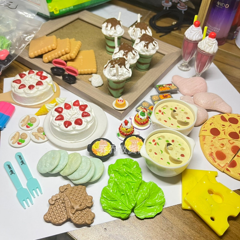 美国女孩偶季OG正版散货过家家食玩集合盘子熨斗散货有瑕第二弹