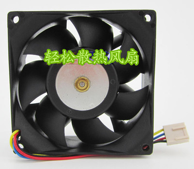 正品元山 FD128032HB-P 12V 0.80A 8032 8CM 大风力 4线 散热风扇