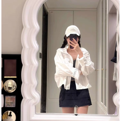 小芸澳洲代购 lululemon雨衣Rain Chaser女士运动夹克短外套透气