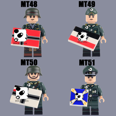 二战德人仔积木海军事岸防炮兵