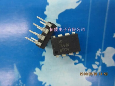 全新原装 AD744JN 直插DJI-8 运算放大器 集成电路芯片