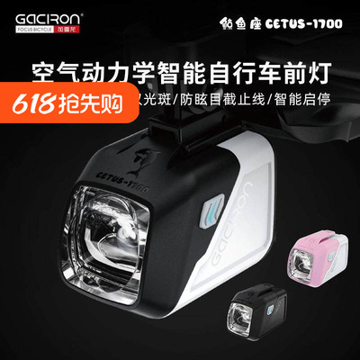 加雪龙鲸鱼座CETUS-1700吊装自行车夜骑灯公路山地防眩截止线装备