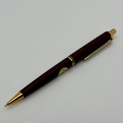 库存老款80年代日本PILOT百乐LAUREATE半金属按压出芯自动铅笔0.5