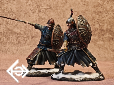 《鏖战辽东》明 007 大明辽东镇 正兵营 刀牌手（团牌）