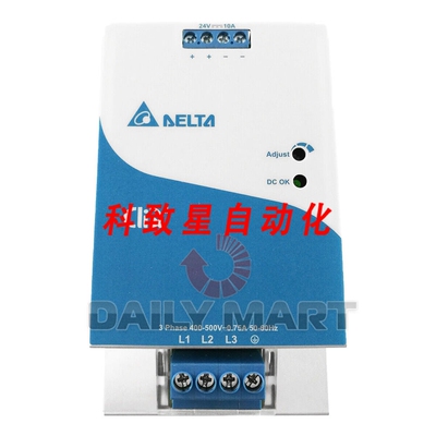 工业配件DRP024V240W3BN 开关电源 DC24V 10A 240W