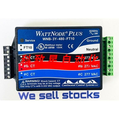 工业配件CCS WATTNODE PLUS WNB-3Y-480-FT10 MODBUS 控制器