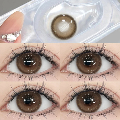 2026棕色美瞳日抛30片微混血一次性隐形眼镜10片装HC官网旗舰店TN