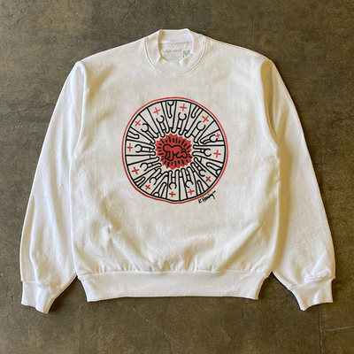 凯斯哈林小众长袖卫衣