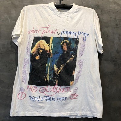 JIMMYPAGE摇滚乐队男女短袖t恤