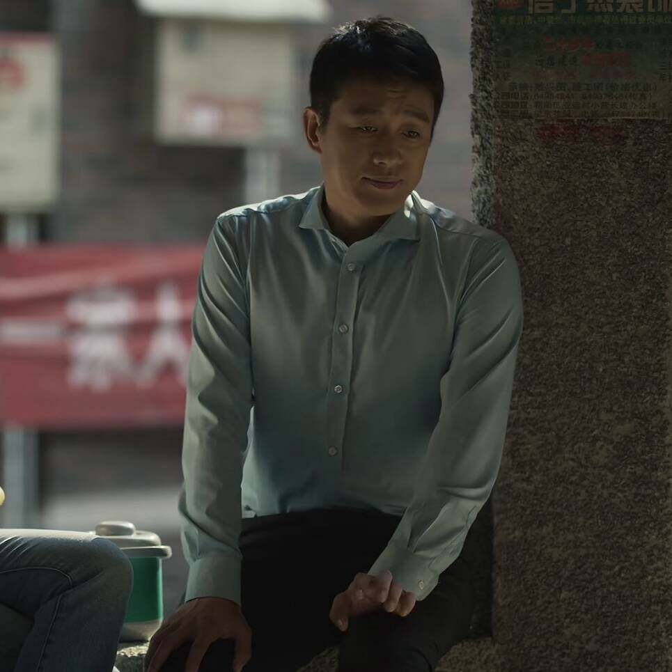 原版玫瑰的故事佟大为黄振华同款衬衫上衣翻领长袖衬衣男衣服潮