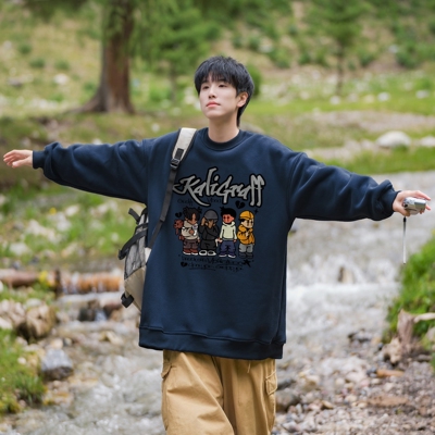 WASSUPBROWN休闲百搭长袖卫衣