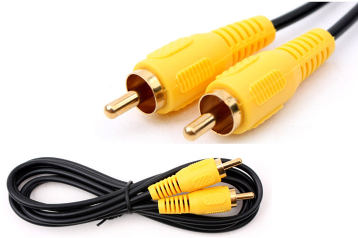 RCA Male to Male Audio CableRCA莲花线 AV视频线 投影机电视线