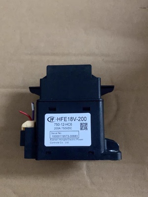 拆机宏发HFE18V-200高压直流接触器 型号：750-12-HC6