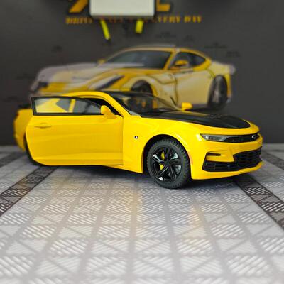 新款 H2773仿真科迈罗2023款合金车模摆件玩具减震转向儿童礼物