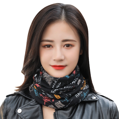 两用冬季百变时尚护颈新款围巾