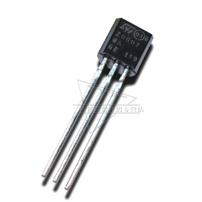 （10个）Z0607MA双向可控硅600V 0.8A晶闸管Z00607MA直插TO-92